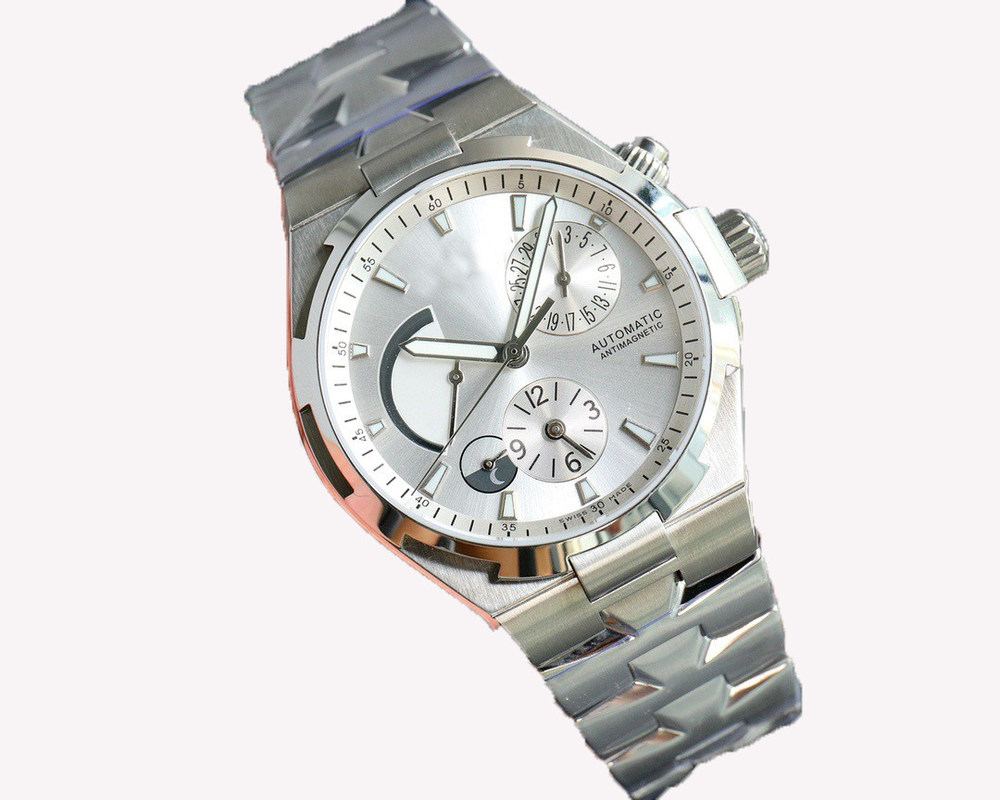 Sleek And Compact Stylish Wrist Watch Quartz Movement Silver Color ...