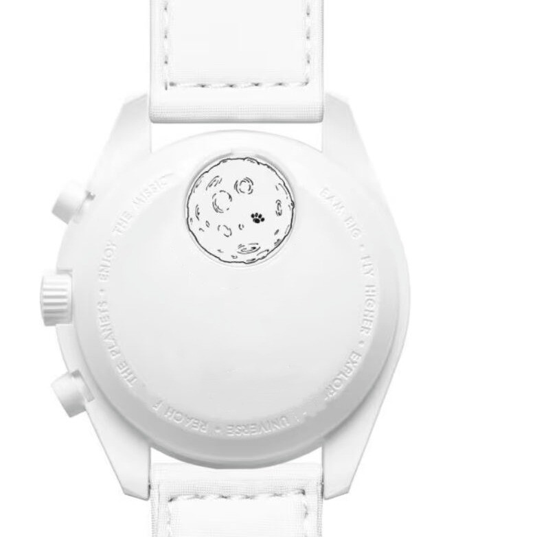 Nouvelle montre Swatch Joint Swatch Watch Planète Snoopy Série Noir et ...